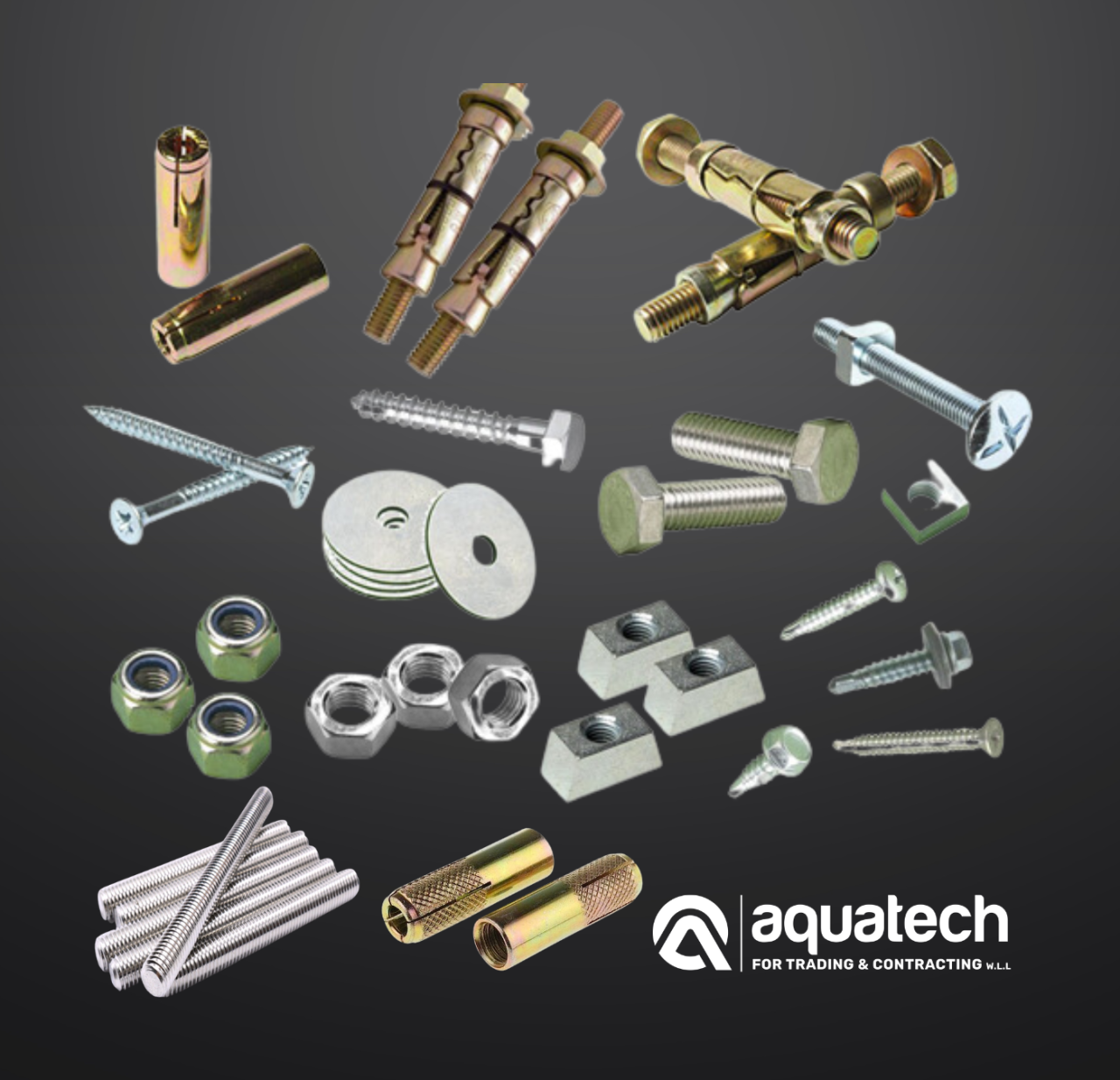 Fastners & Fixings - Aquatech For Trading And Contracting