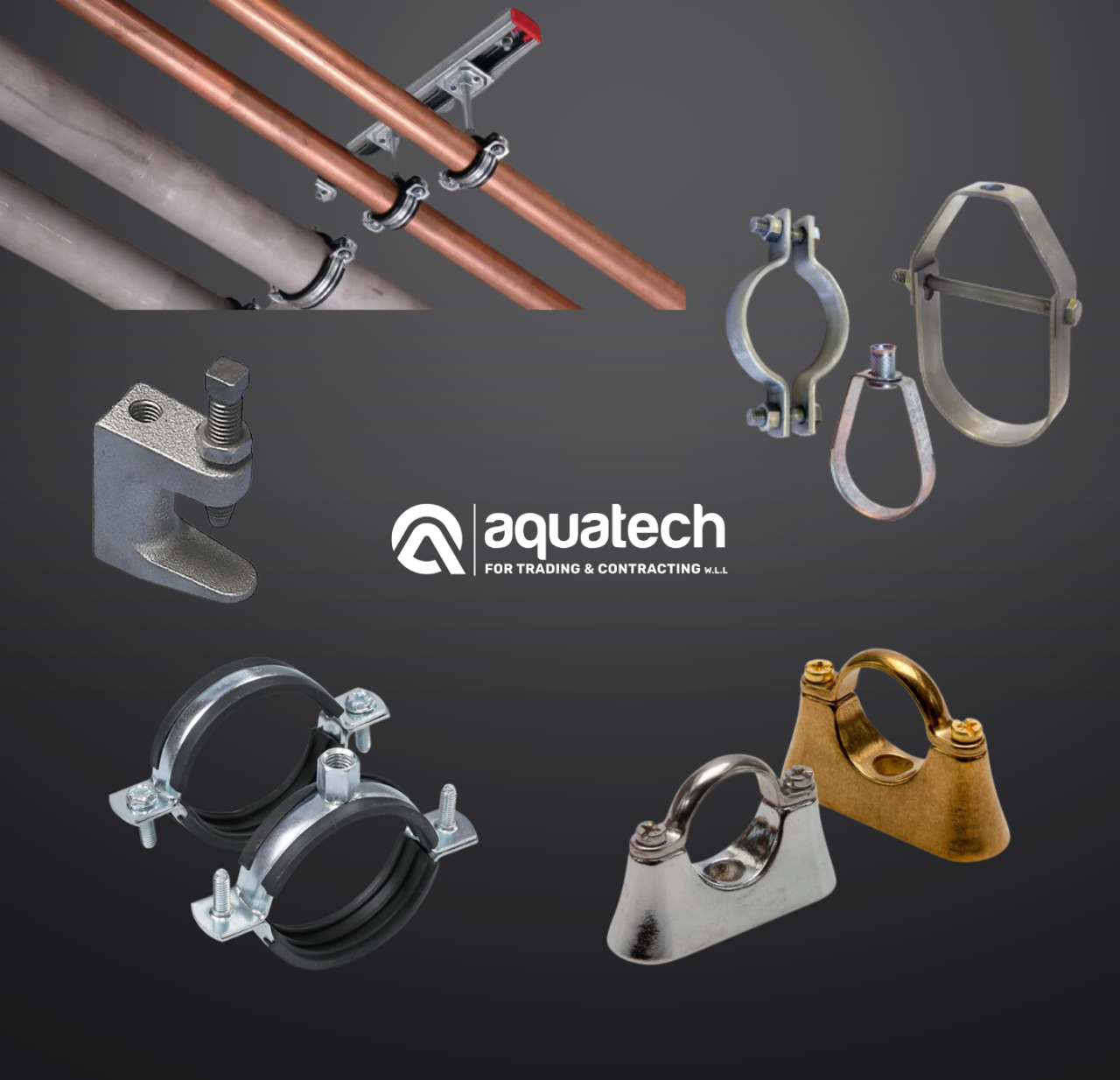 Pipe Supports & Hangers | Aquatech For Trading And Contracting
